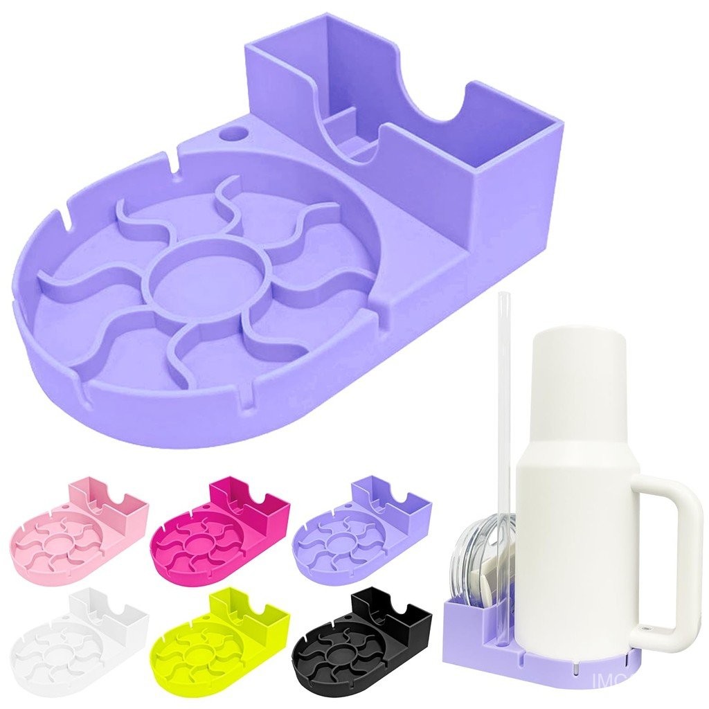 Water Bottle Drying Rack for Stanley Cup Accessories,Silicone ...
