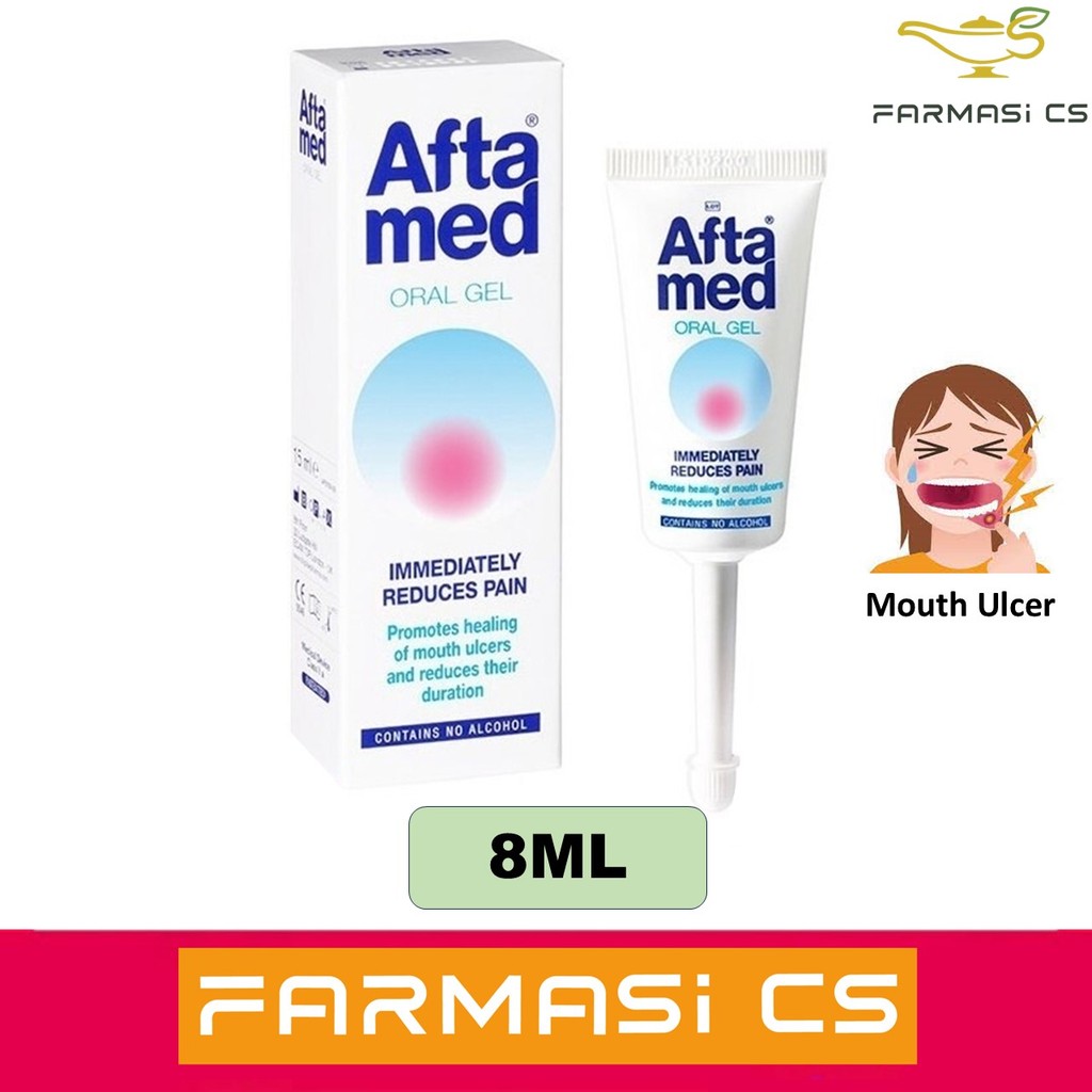 Afta Med Oral Gel 8ml EXP:04/2026 [ Aftamed Farmasi CS ] | Shopee Singapore