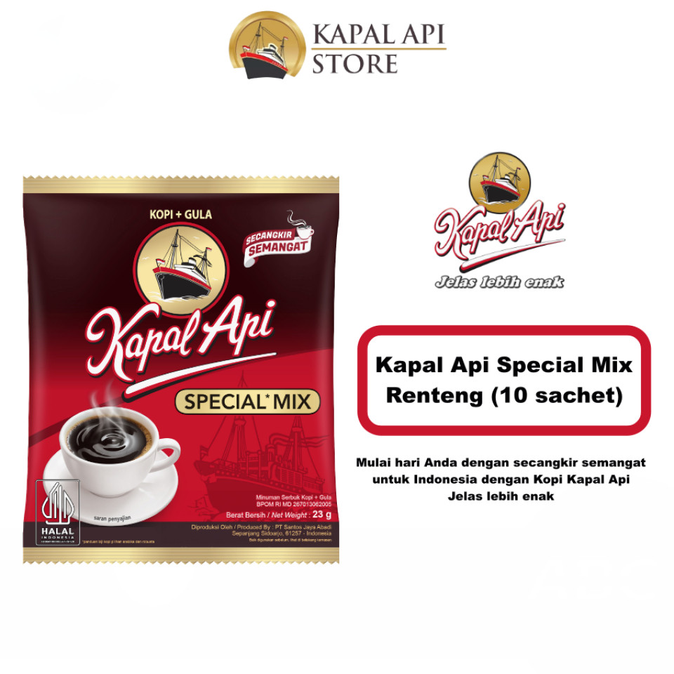 Hm ~ 1 Plan of Kapal Api Coffee 25Gr / Sachet Coffee / Ground Coffee ...