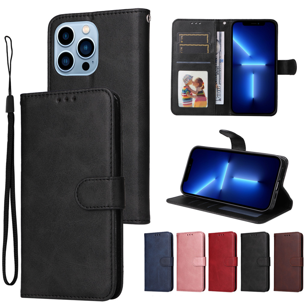 Flip Case for OPPO A5 A5X A3 A3X Find X8 Reno 14 13 F 12 Pro 5G Faux ...