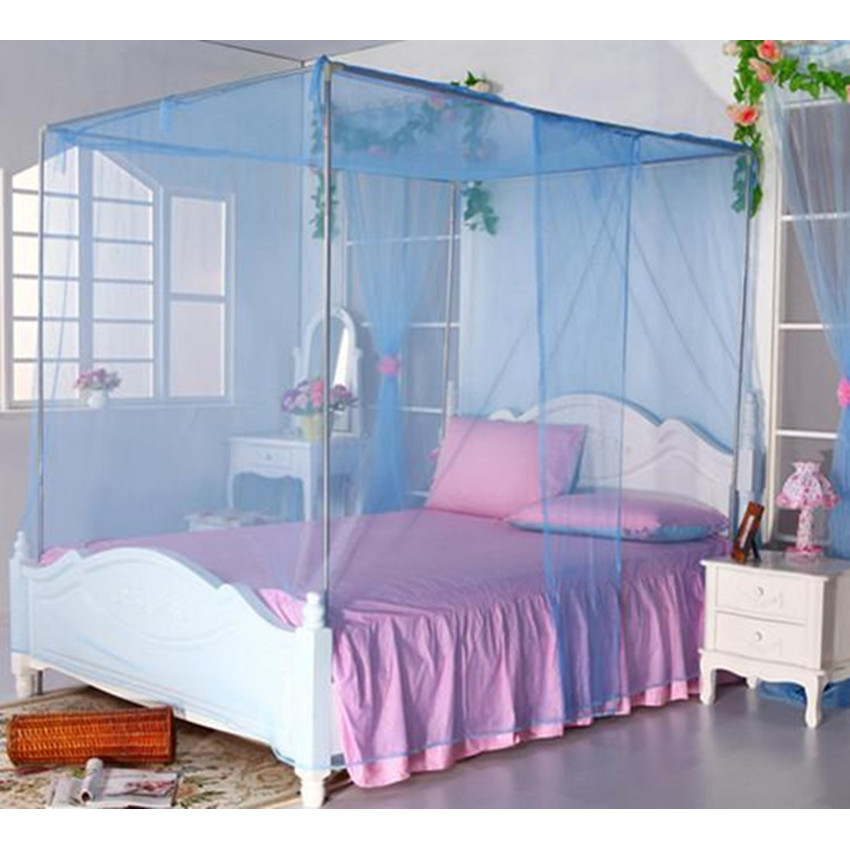 Ada pintu !! Mosquito Net Double Bed Lace Bed Mosquito Insect Netting ...