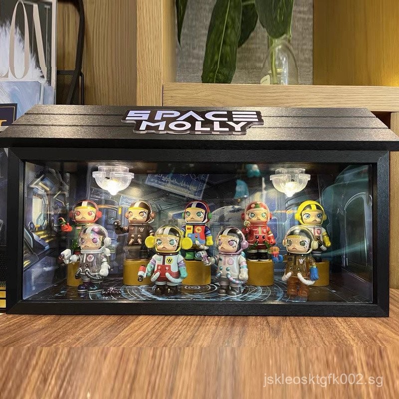 Pop mart MEGA Reserve range100%Astronaut SPACE MOLLY Anniversary Blind ...