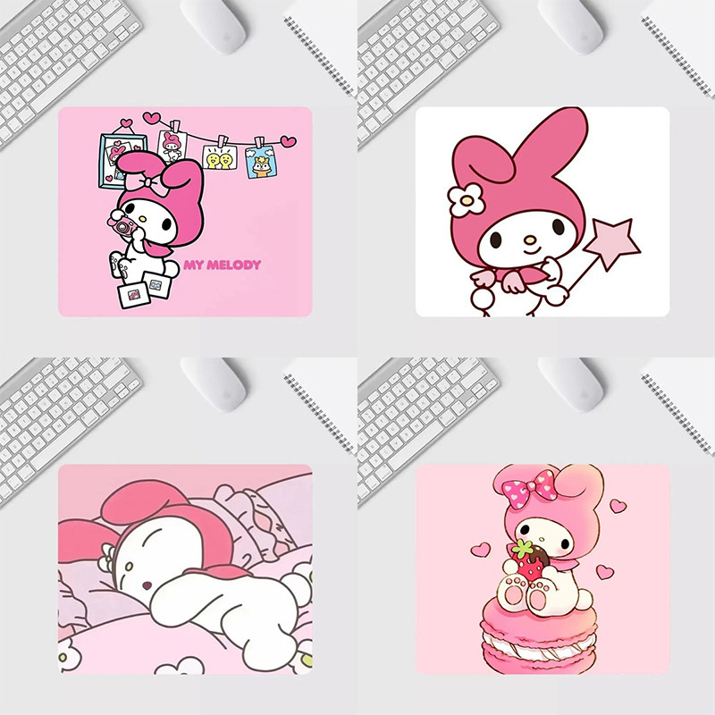Cute My Melody Mouse Pad Laptops Gaming Deskmat Mousepad Anime Office ...