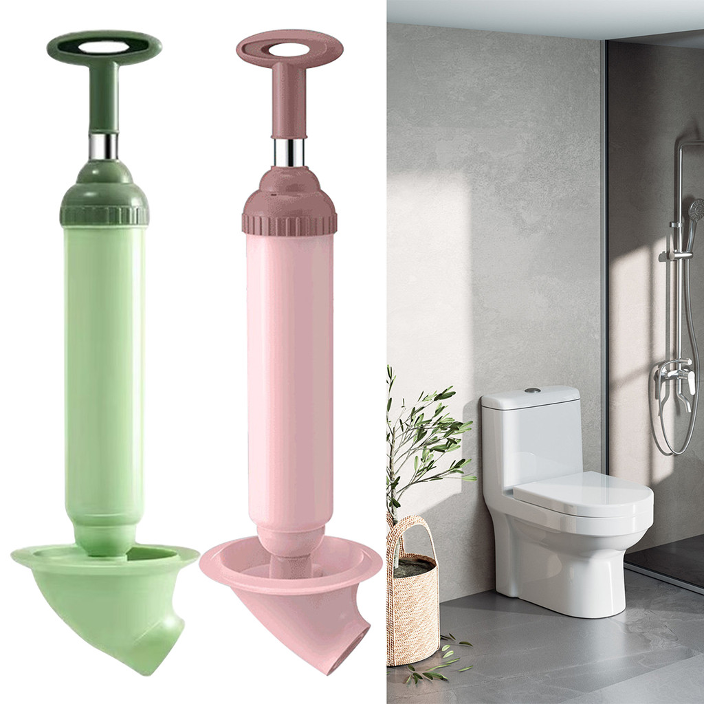 High Pressure Toilet Plunger Drain Blaster Sewage Pipe Dispenser Air ...