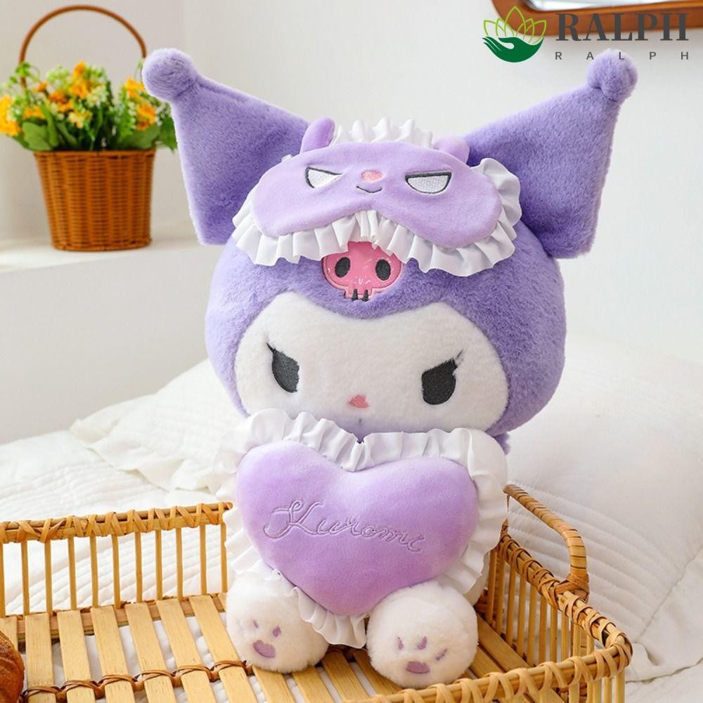 RALPH Kuromi Plushie Toys, Heart Hugging Simulation My Melody Plush ...
