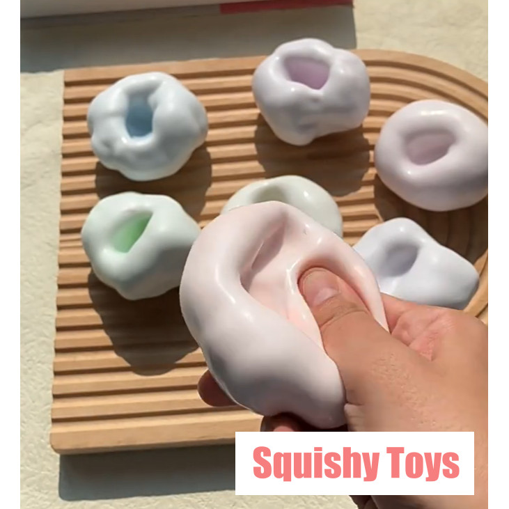 Fidget Squeeze Toys Squishy Toys Slime Stress Relief Shapeable ice skin ...