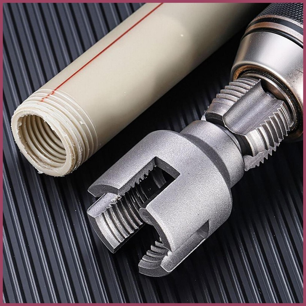 Pvc Pipe Threader Internal External Thread Opener Electric Drill ...