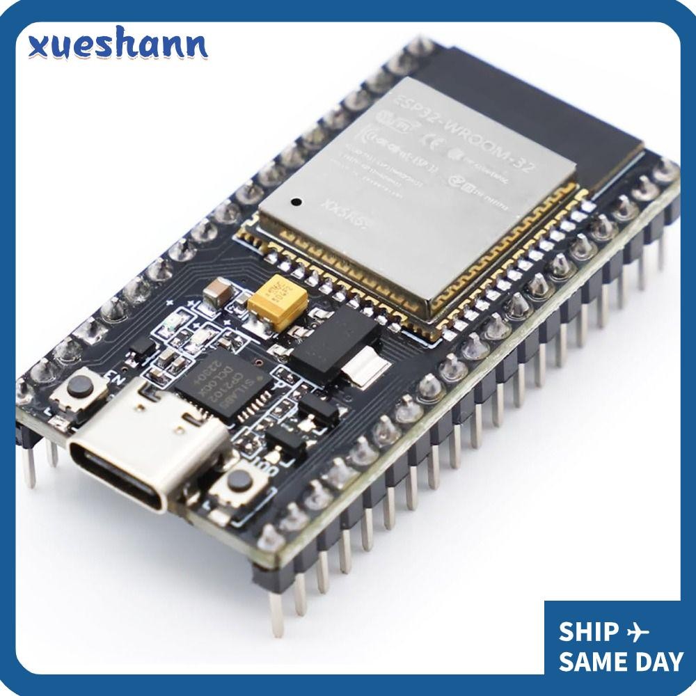 XUESHANN ESP32 ESP-32S Development Board, 2.4GHz Dual Cores Microcontroller Processor Integrated ...