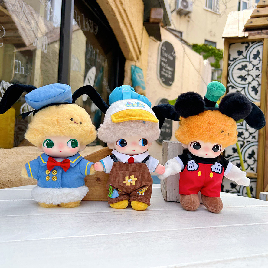 DIMOO Disney Series Clothes Donald Duck Mickey SpongeBob Set | Shopee ...