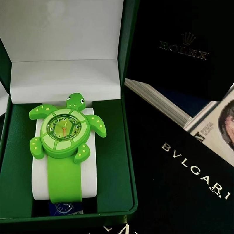 [2994Positive Review]Children's Pat Pat Watch Green Turtle Electronic ...