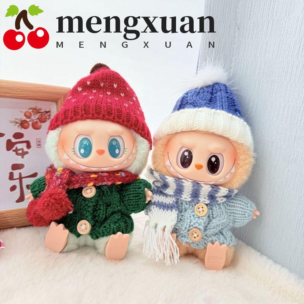 MENGXUAN Sitting Labubu Time Cloth, Totoro Chinchilla Labubu Doll's ...