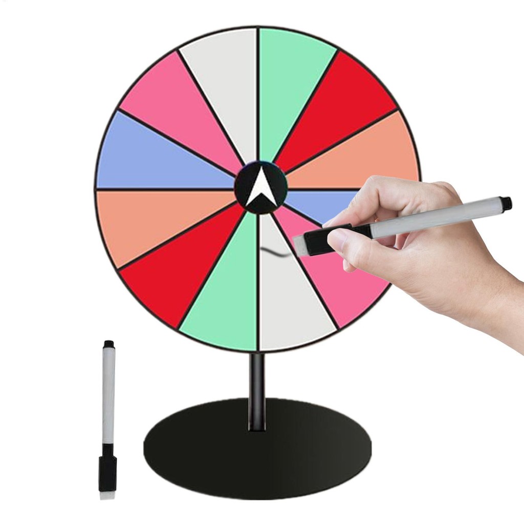 Spin Wheel for Prizes Detachable Wheel of Fortune Wheel Spinner with ...