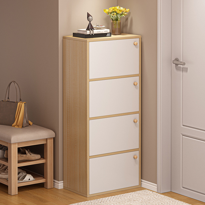 [48H Shipping] Shoe Cabinet Door Household Narrow Storage Storage ...