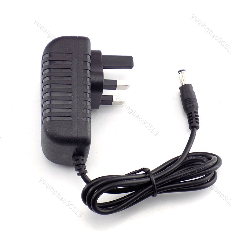 Universal 100-240V 12V 2A CCTV IP Camera LED Strip UK Plug Charger AC ...