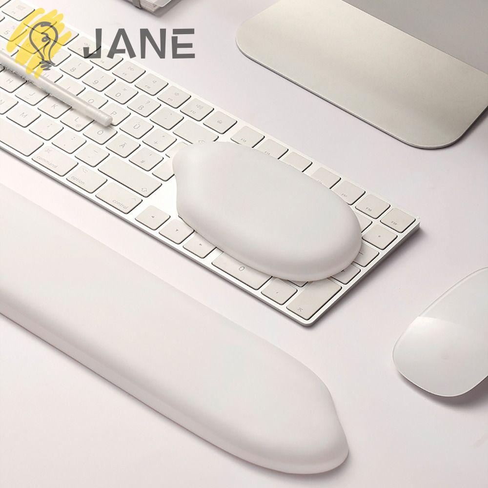 JANE Wrist Rest Mouse Pad, Gaming PU Keyboard Pad, Desktop Laptop ...