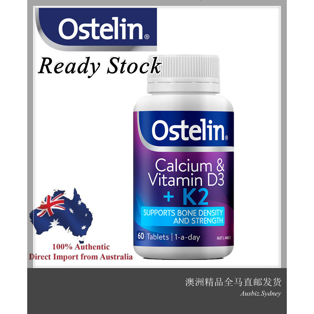 [Ready Stock EXP: 06/2027] Ostelin Cal-DK2 Calcium & Vitamin D ...