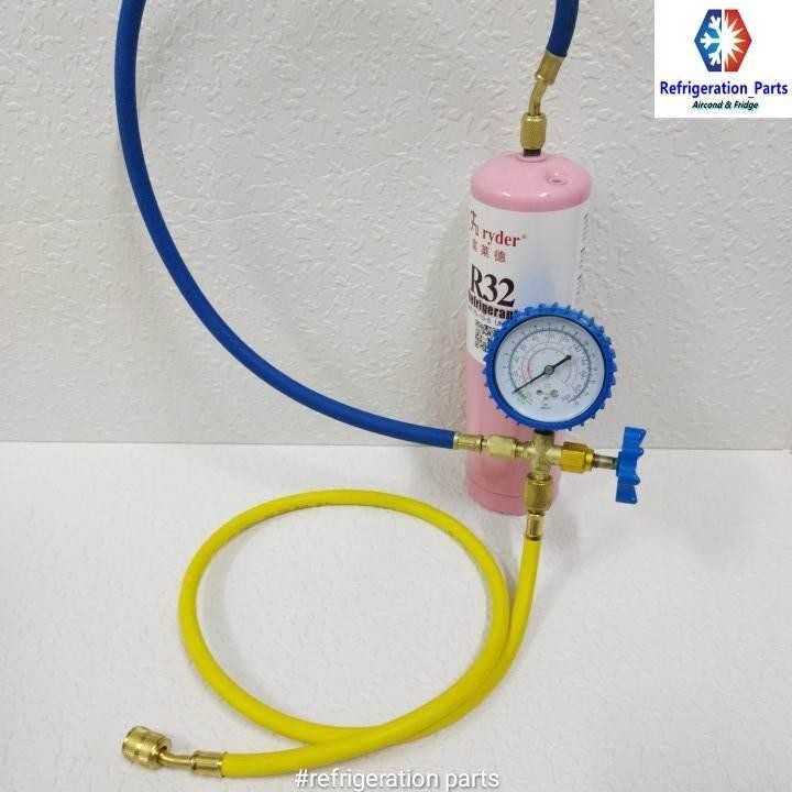 CZ R32 gas botol penghawa dingin yang model baru set gas new type air ...