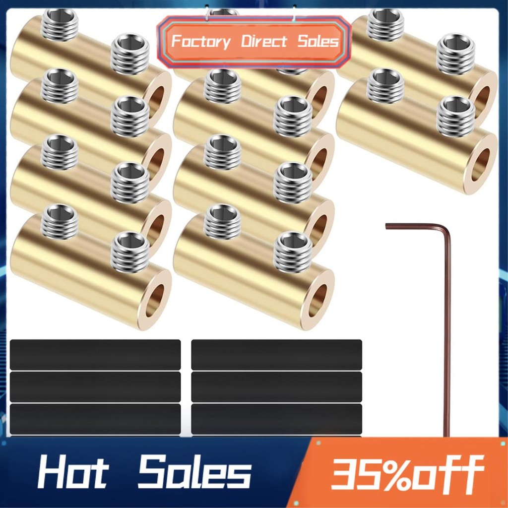 10Pcs Wire Connector Nut Kit Copper Splicing Wiring Connector ...