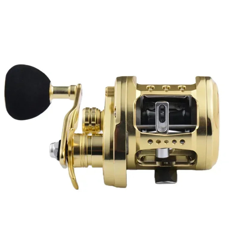 NEW Lurekiller Black Rider 30 Full Metal Cnc Frame Slow Jigging Reel 8 ...