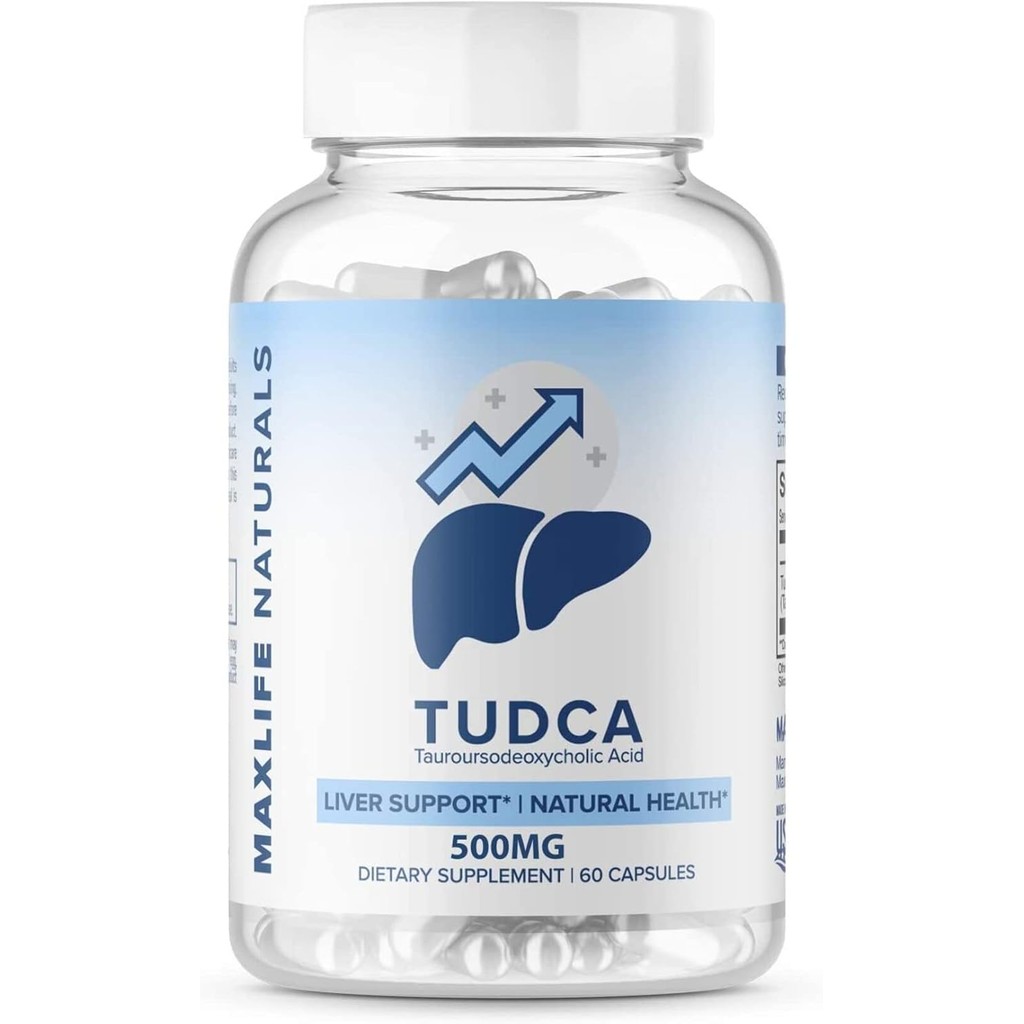 Tudca Bile Salts Liver Support Supplement, 500mg - 60 Days of Supply ...