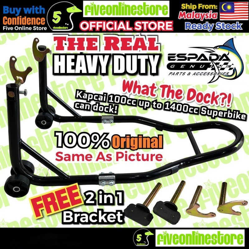 Paddock Stand Heavy Duty Espada Universal 2 in 1 Import Padock Motor ...