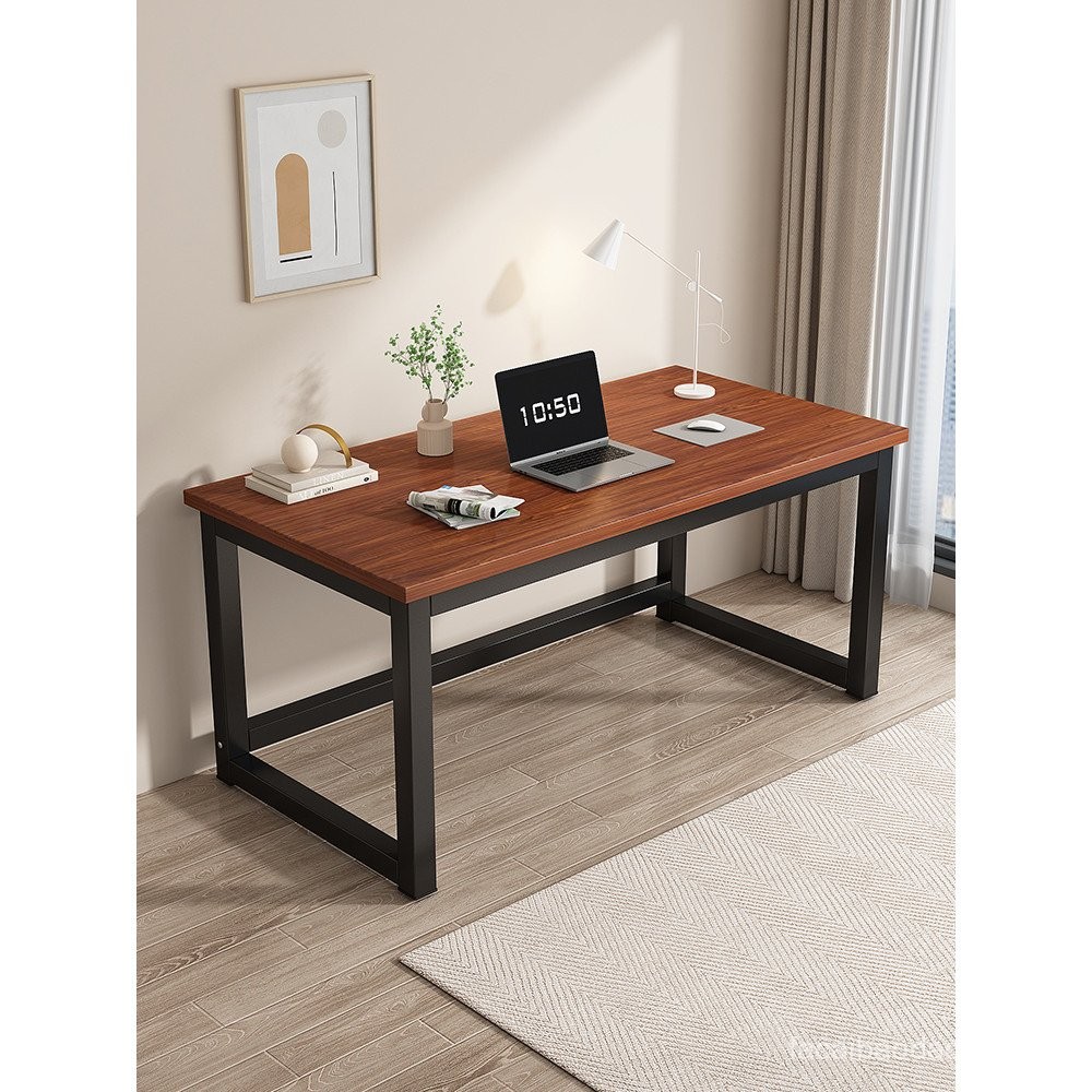 Solid Wood Computer Desk Desktop Home Office Work Desk Simple Student ...