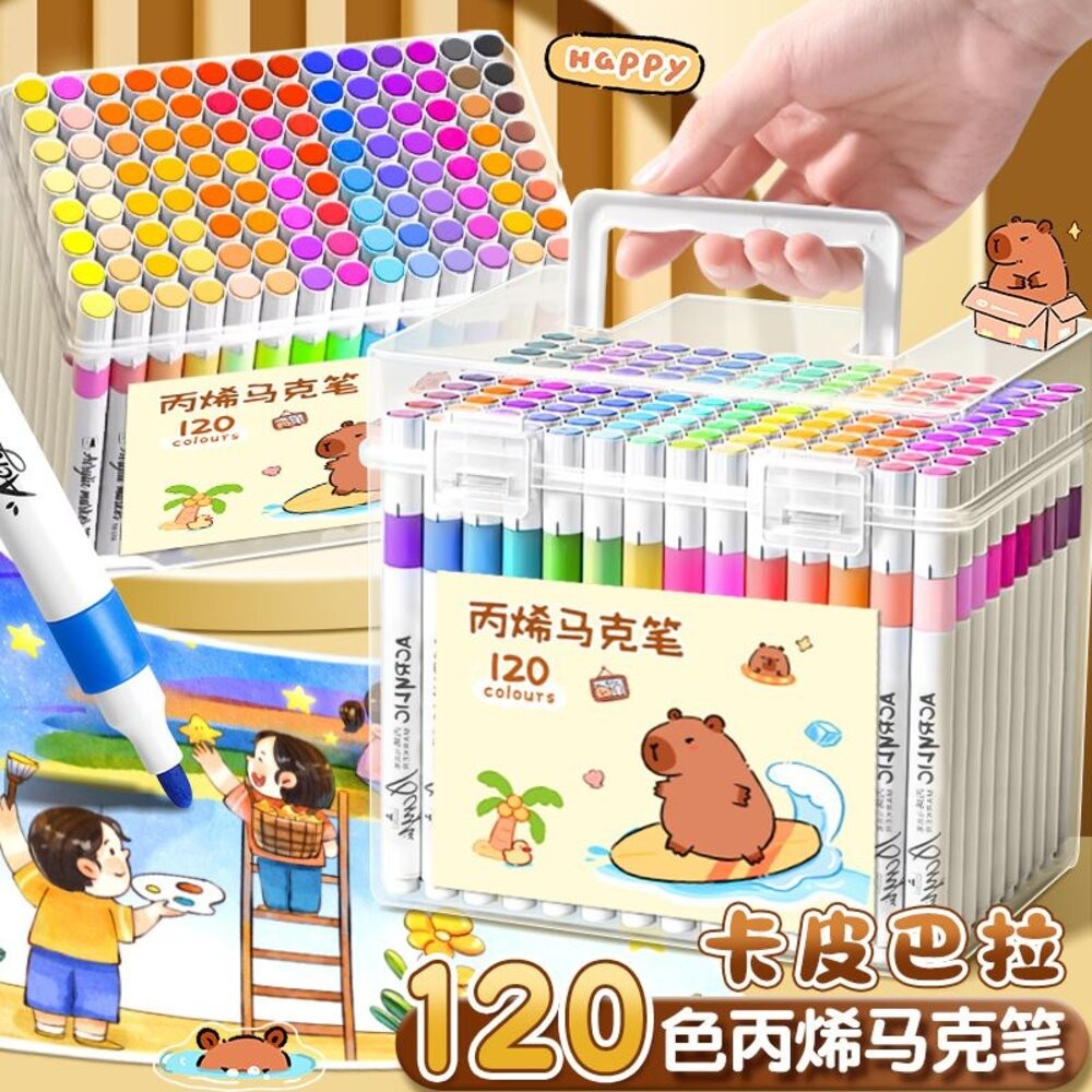 Kapibara|Shopee Arrive The Next Day|Acrylic Marker Everything Can Draw ...