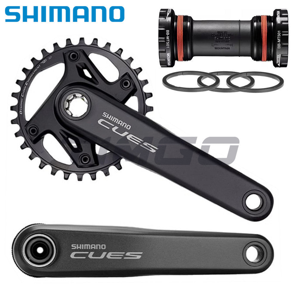 Shimano Cues FC-U6000 MTB Bike 1×9/10/11 Speed 2-Piece Crankset 32T ...