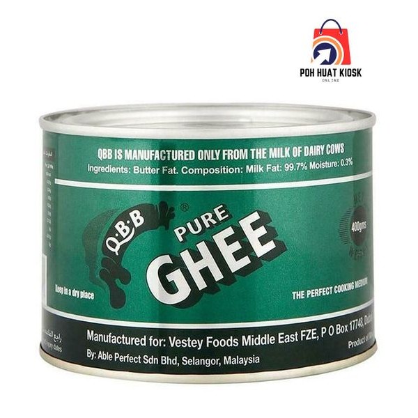 QBB Pure Ghee 400g by Poh Huat Kiosk | Shopee Singapore
