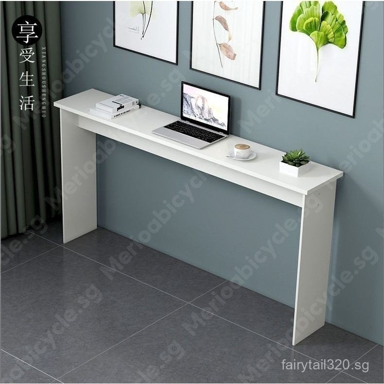Wall Narrow Table Long Bar table long side table Slim Table High table ...