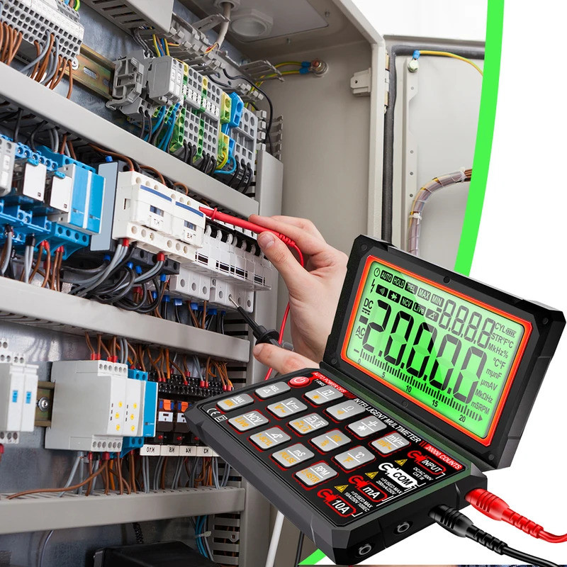 Digital Auto Repair Multimeter 20000 Counts Smart Car Multimeter NCV ...