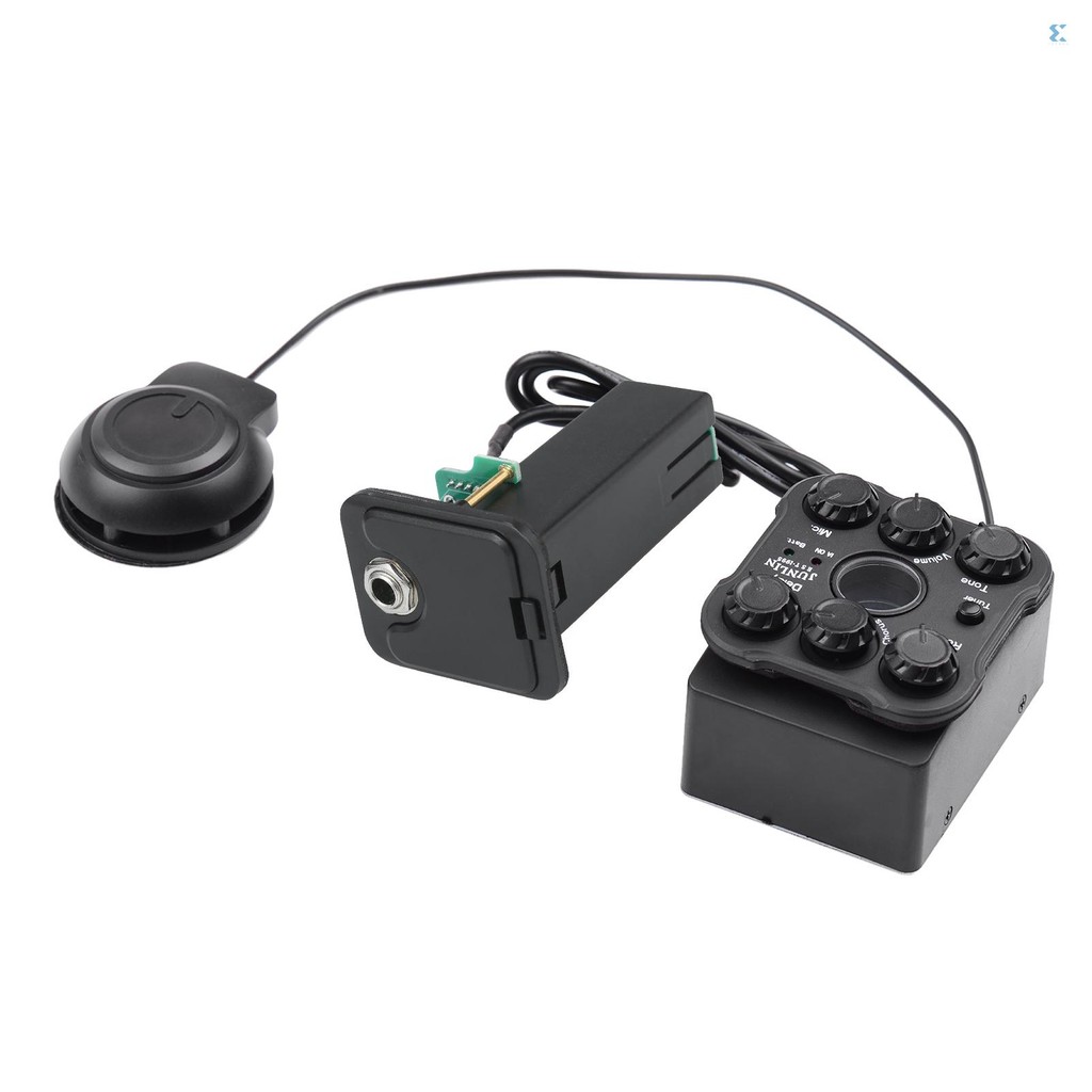 Acoustic Guitar Pickup Resonance Pickups Preamp System with LED Screen ...