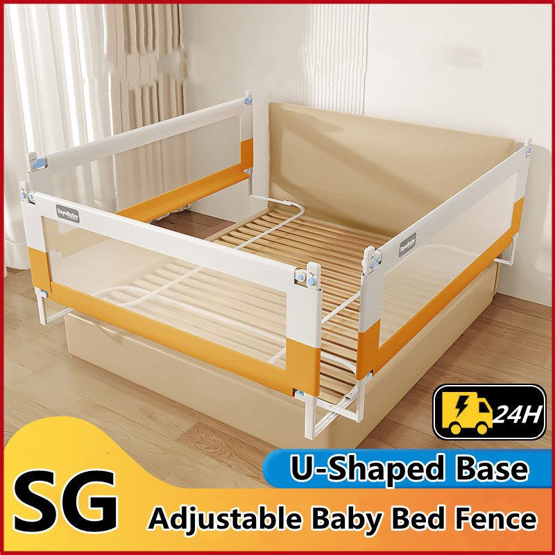 [Kennard] Baby Bed Fence Guardrail Bed Rails for Toddlers, Upgrade ...