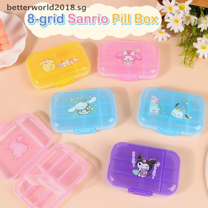 [Betterworld] Sanrio Hello Kitty Pill Box Kawaii Kuromi Melody ...