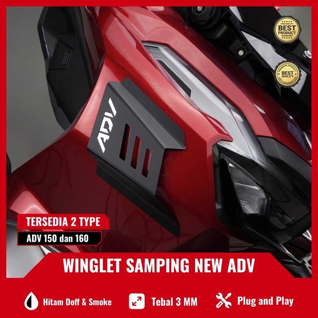 NSA Motorcycle Accessories ADV 150 ADV 160 Winglet Adv 150 Adv 160 Side ...