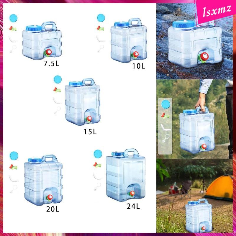 [Lsxmz] Portable Water Tank Water Storage Container Water Jug Sturdy ...