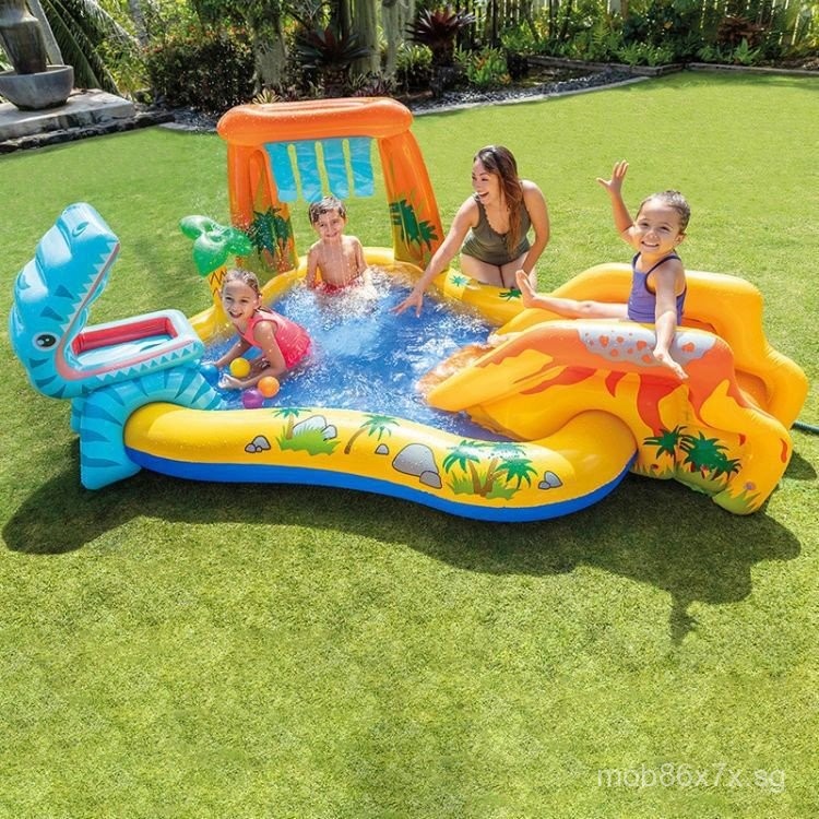 INTEX57444 Inflatable Swimming Pool Slide Pool Inflatable Swimming Pool ...