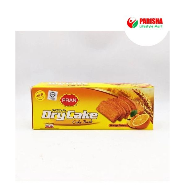 Pran Dry Cake Cake Rusk Orange Flavor 300g | Shopee Singapore