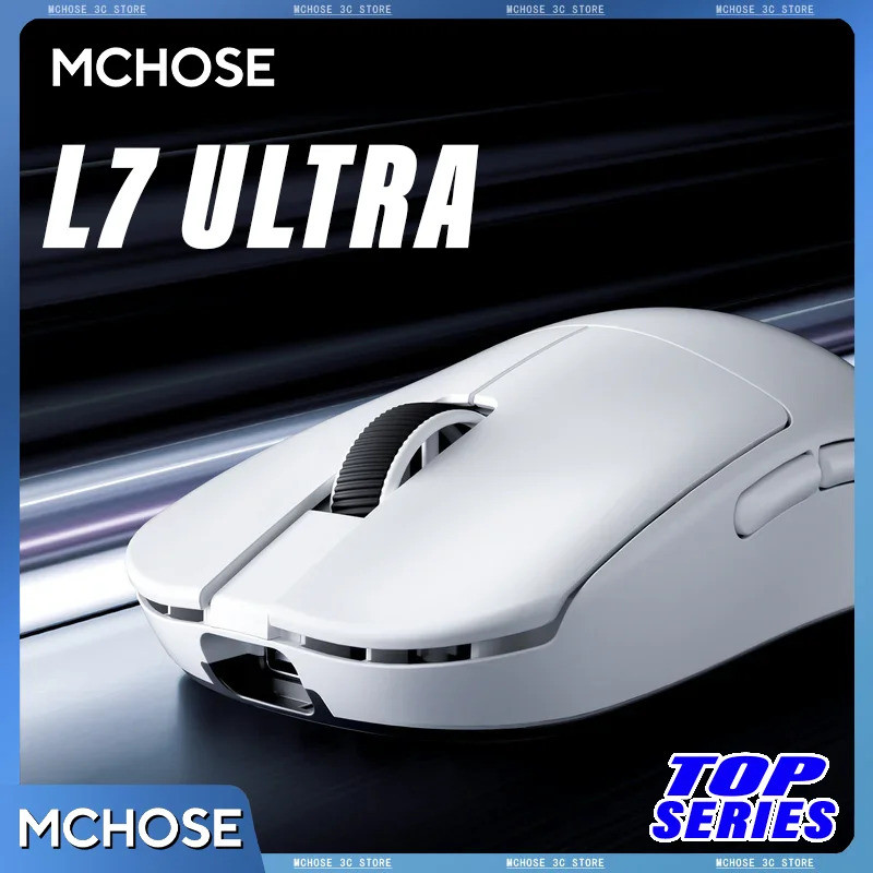 Official MCHOSE L7 Ultra Wireless Gaming Mouse PAW3950 E-Sport Sensor Realtek Flagship Master ...