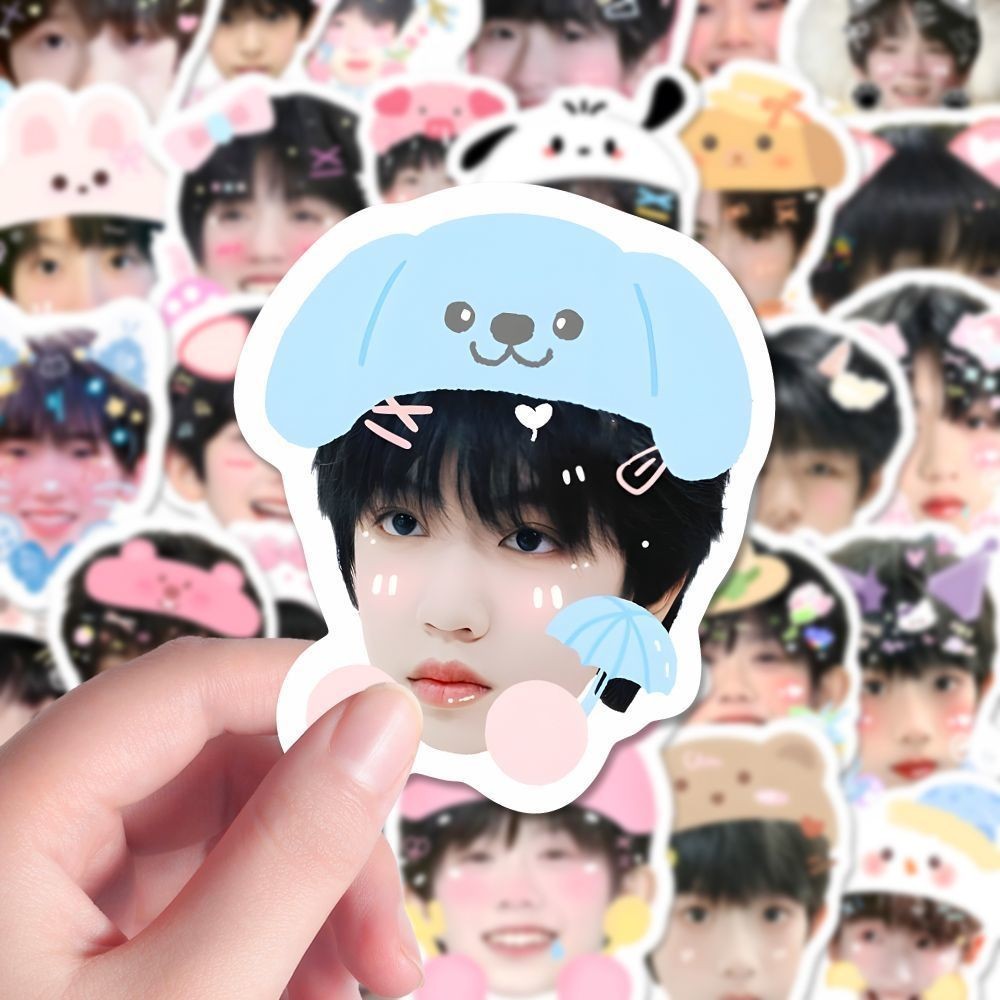 210 Sheets TF Fourth Generation Big Head Graffiti Stickers Cute Cartoon ...
