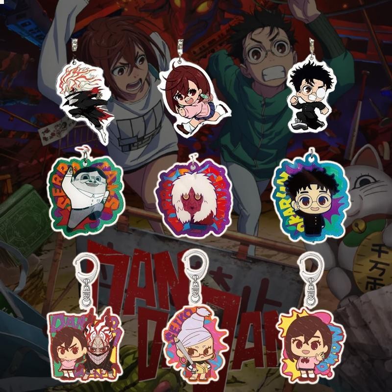 Dandadan Acrylic Keychain Pendant Anima Figure Momo Ayase Ken Takakura ...