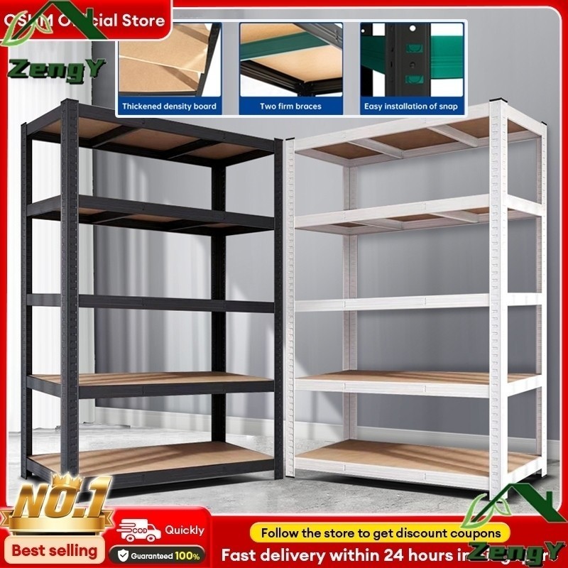 Storage Rack Boltless Shelf Adjustable Rack Kitchen Storage Shelf ...