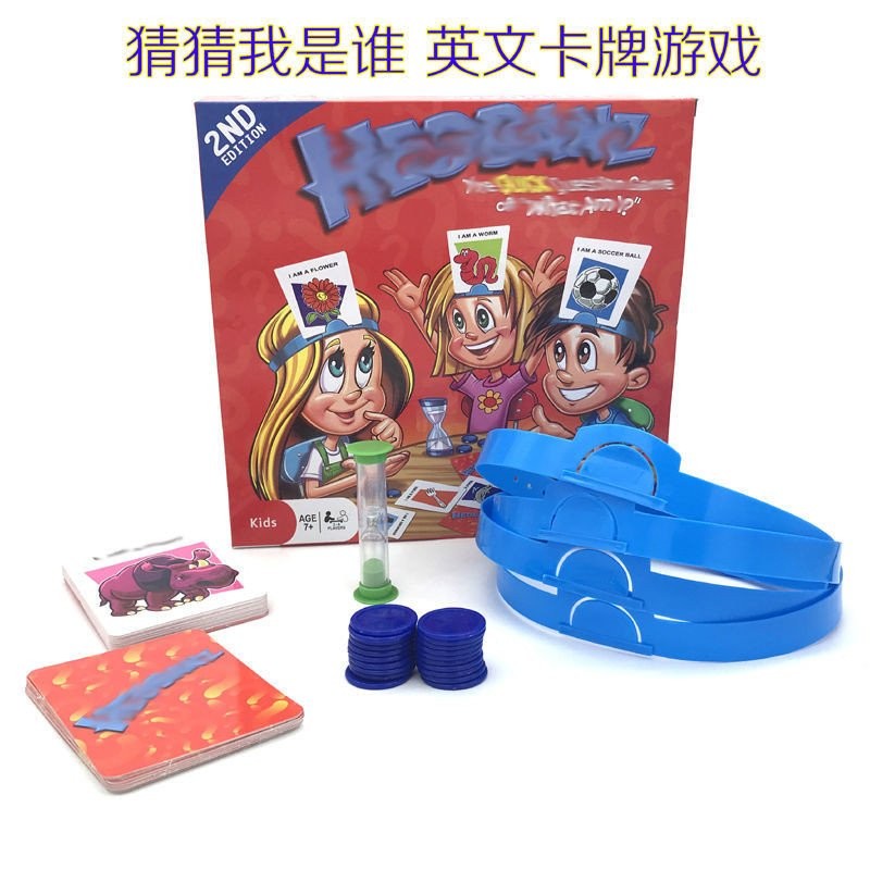 Limited time discountEnglish Board Game hedbanz game Guess Who I Am ...