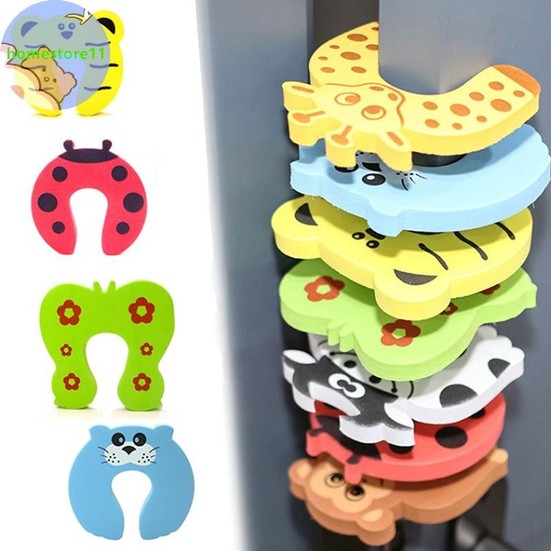 Homestore 5PCS Safety Finger Safe Soft Foam Door Stopper Locks For ...