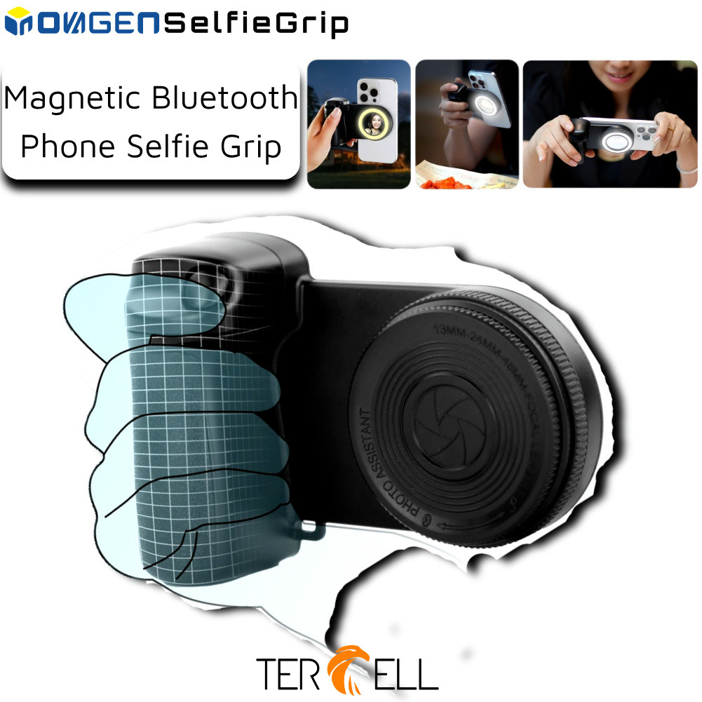 INOVAGEN Magnetic Phone Selfie Grip Remote Control Camera Shutter,Phone ...