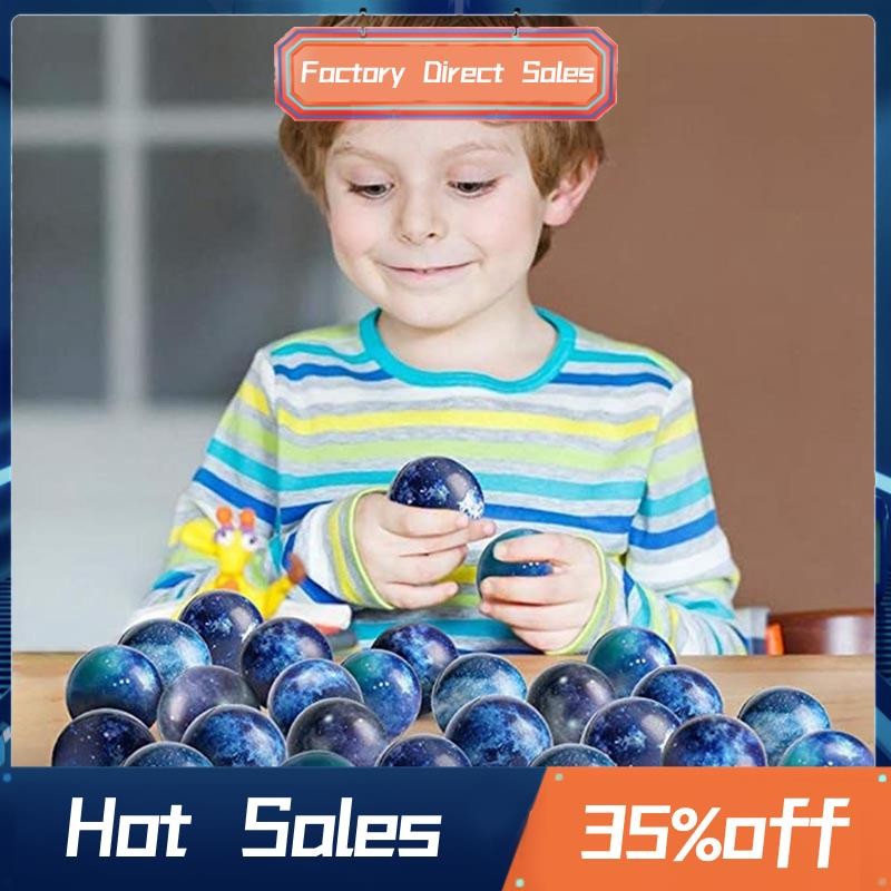 20 Pack Galaxy Stress Balls Stress Relief Ball Squeeze Anxiety Fidget ...
