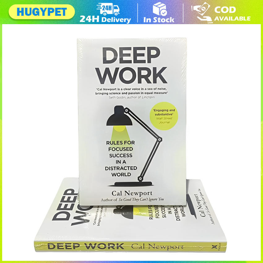 English Book Deep Work Rules for Focused Success In A Distracted World ...