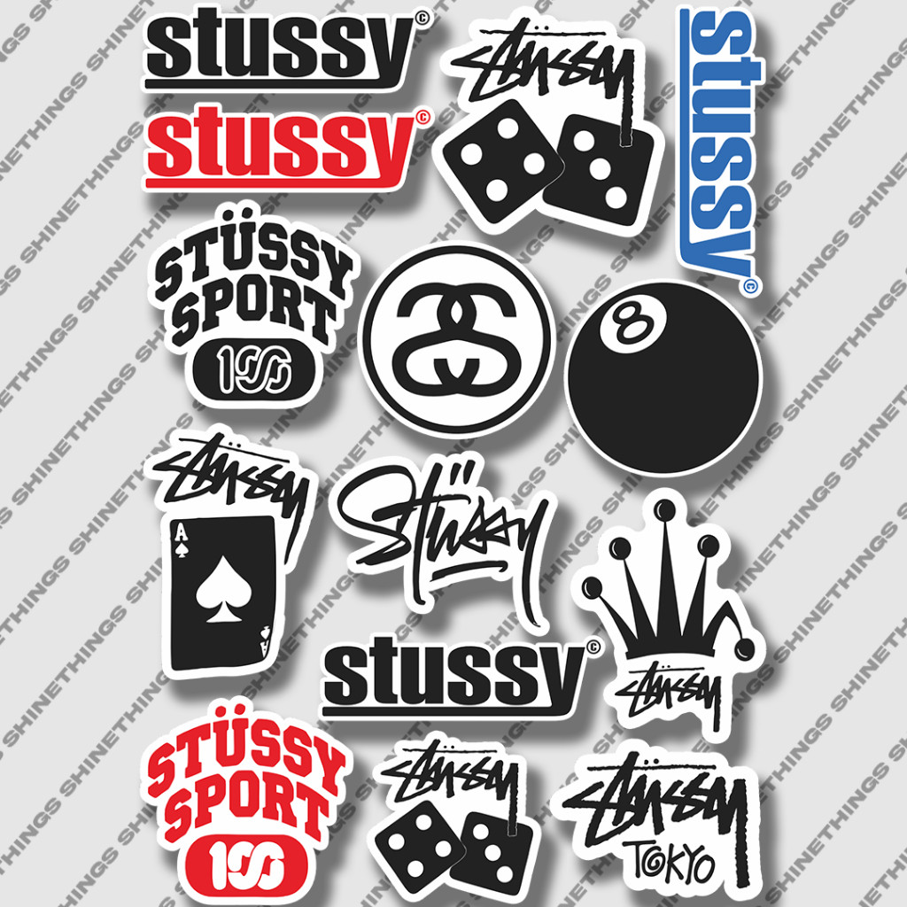 HP Case Sticker / hypebeast Sticker / Stussy Sticker / Stussy brand ...