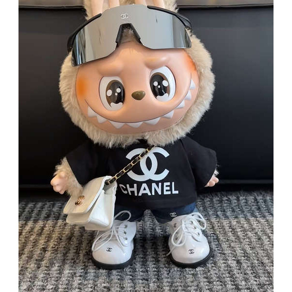 labubu bag doll 38cm Vinyl Rab 58cm Big Brand Custom Dress Sweater ...