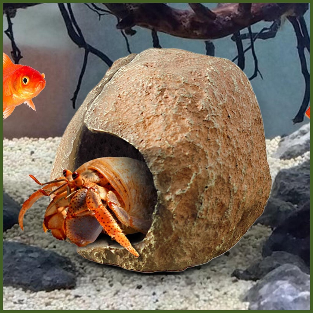 Reptile Tank Hides Magnetic Fish Tank Hide Simulation Snake Cave and ...